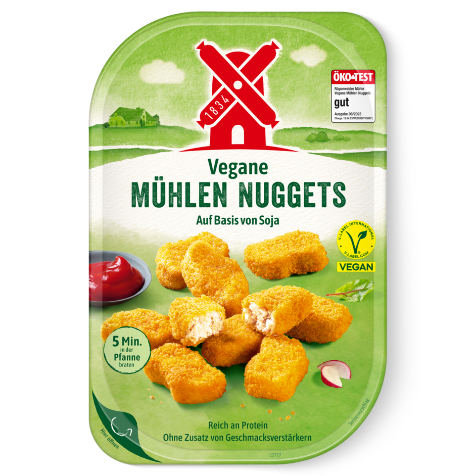 Vegane Mühlen Nuggets: knusprig & lecker | Rügenwalder Mühle